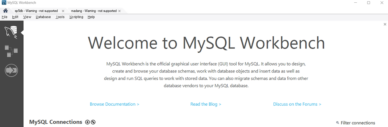 [MYSQL] MYSQL Workbench 설치