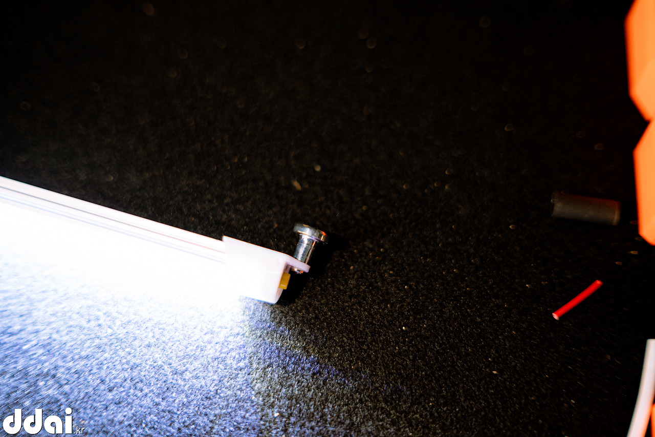 K5 DL3 후미등 LED바 설치, 우산걸이