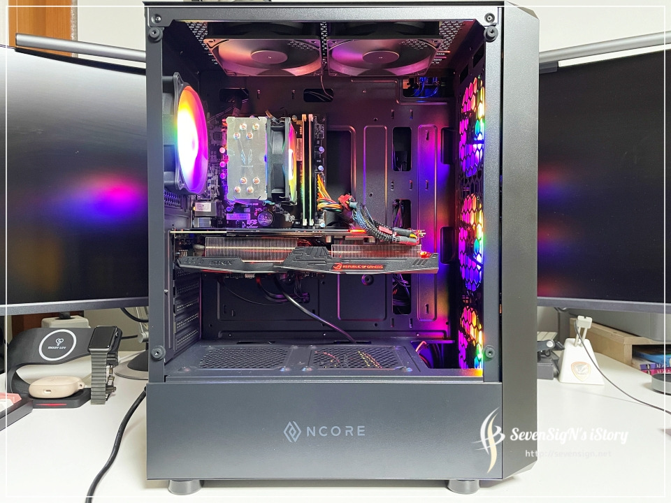 조립컴퓨터 케이스추천, 앱코 NCORE G30 트루포스 블랙