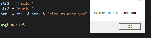 [Visual Basic] 비주얼베이직 스크립트 (VBScript) 기초 문법 (if문, for문, foreach문, case문 ...