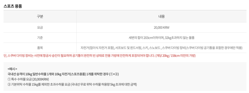 이스타항공 수하물수화물 규정 총정리기내 수하물 무료 위탁 수하물 유모차 골프백 스키스노우보드 악기 기내반입