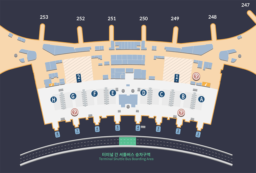 Klm네덜란드항공 인천공항 터미널 및 체크인 카운터 위치 알아보기