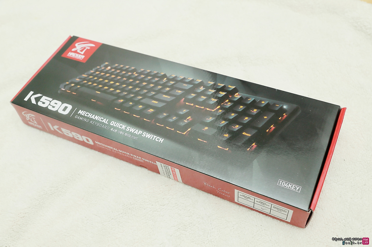 앱코 K590 기계식키보드 (청축) 사용기
