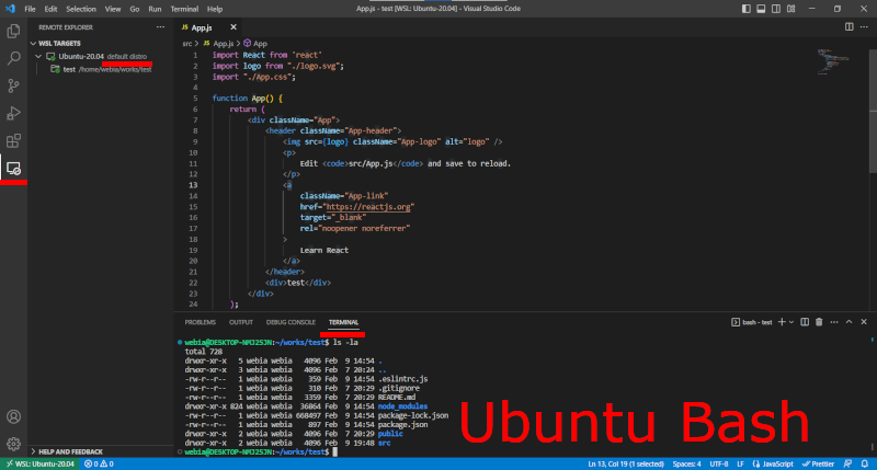 윈도우에 만드는 리눅스 개발 환경; 4. VSCode 설치 후 리눅스 연결