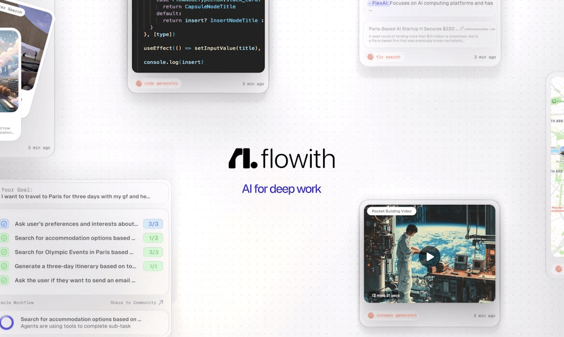 플로위드 Flowith AI