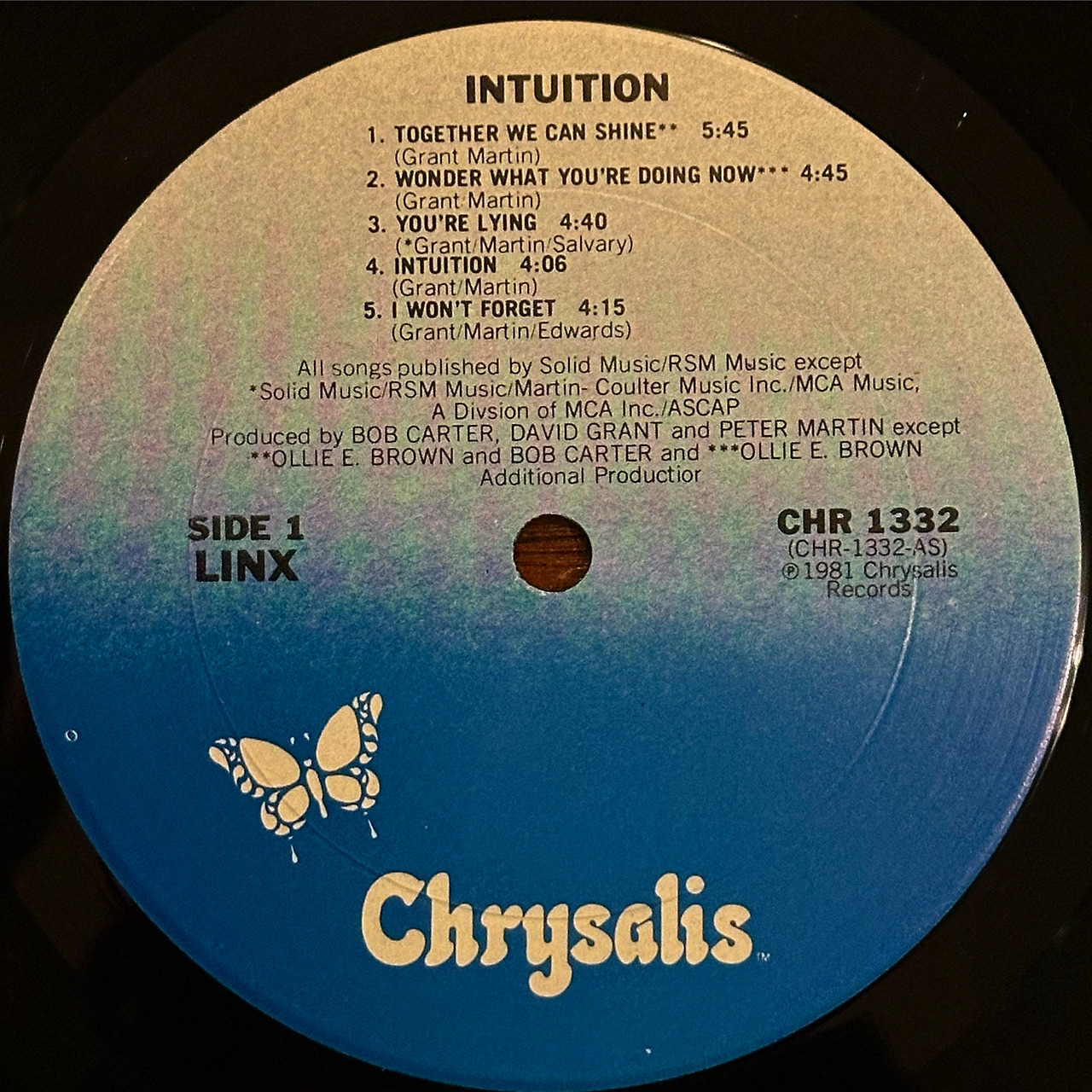 링스 (Linx) - INTUITION (1981)