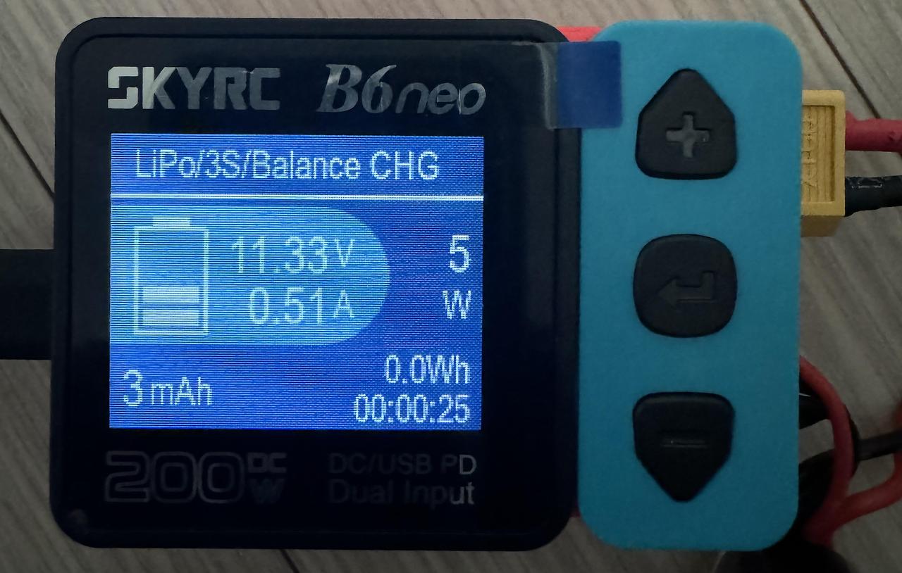 SkyRC B6 neo Charger 사용방법 리튬폴리머 리포배터리 충전법