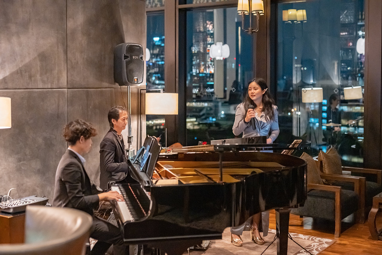 방콕에서 마신 김치 칵테일 더 세인트 레지스 방콕호텔the St Regis Bangkok 라운지 바 조식