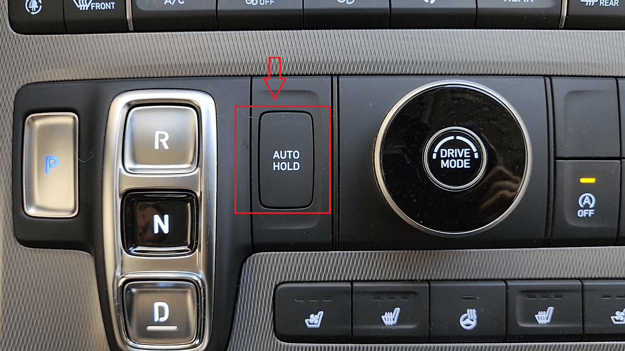 자동차 옵션 오토홀드(AUTO HOLD) 기능 작동 및 해제하는 방법