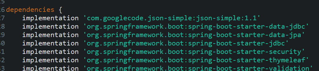 [Spring] 프로젝트에 Dependency추가하기 (+Json파싱)