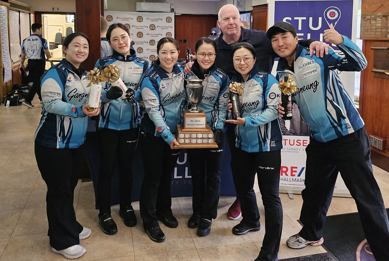 강릉시청 컬링부 국외전지훈련 금빛 마무리 :: 강원타임즈