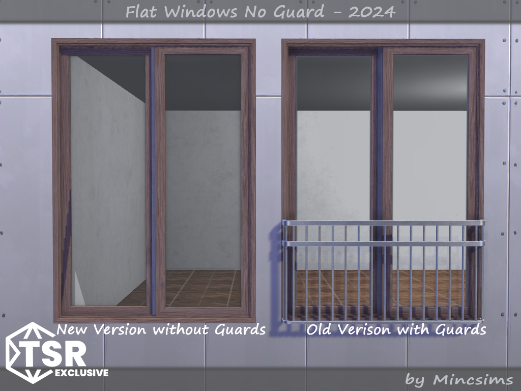 [TSR]Flat Windows No Guard — MINCSIMS