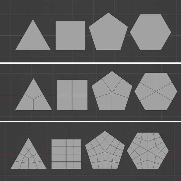 [blender modeling] 01. subdivide modifier 사용하기 (1)