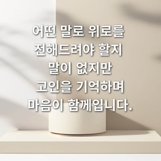 장례식 기본 의미와 예절 절하는 법 상주에게 인사말 문구
