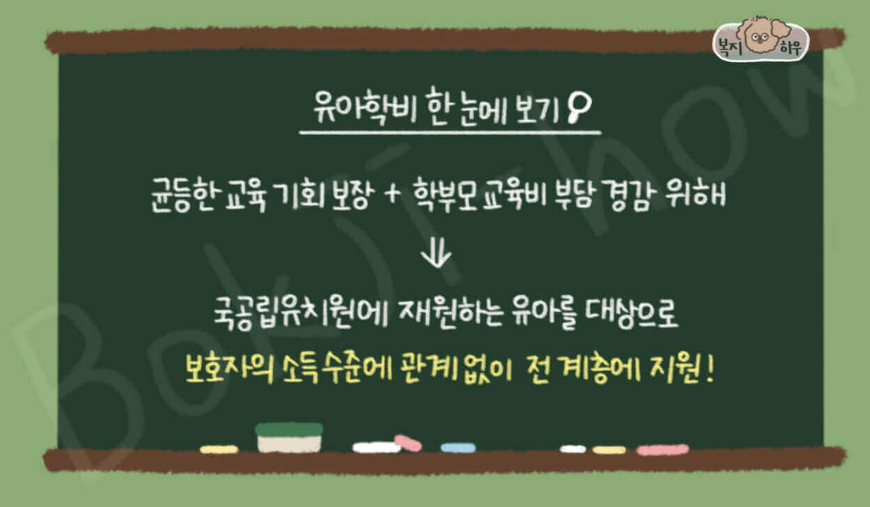 유아학비보육료 지원 금액 신청 방법 최신 내용까지 완벽 총정리