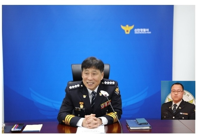 신안경찰서 증도파출소 이원철경위 어두운밤 갯벌에서 주민 생명 구해 화제