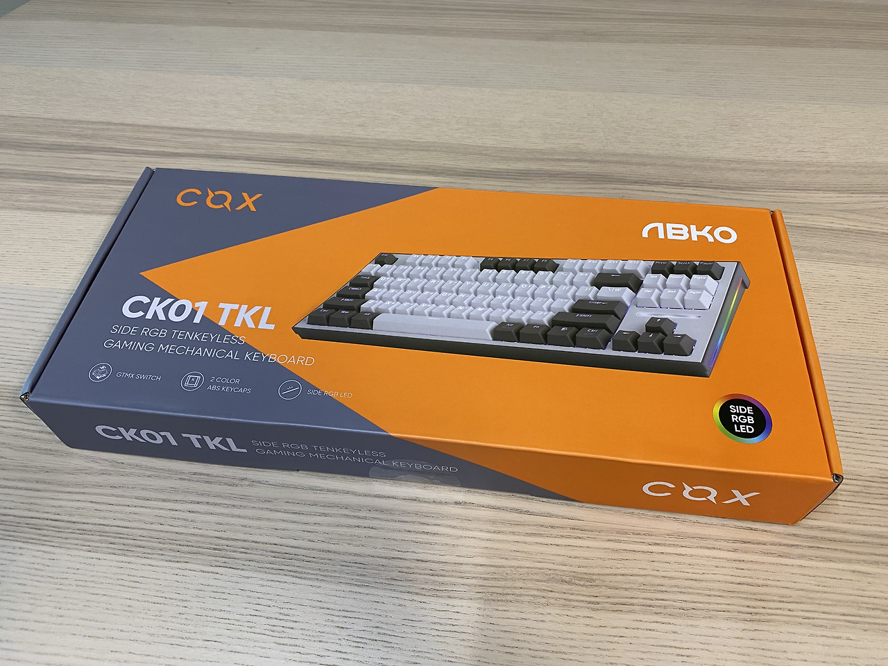 콕스 COX CK01 TKL 기계식 텐키리스 게이밍 키보드 사용 후기