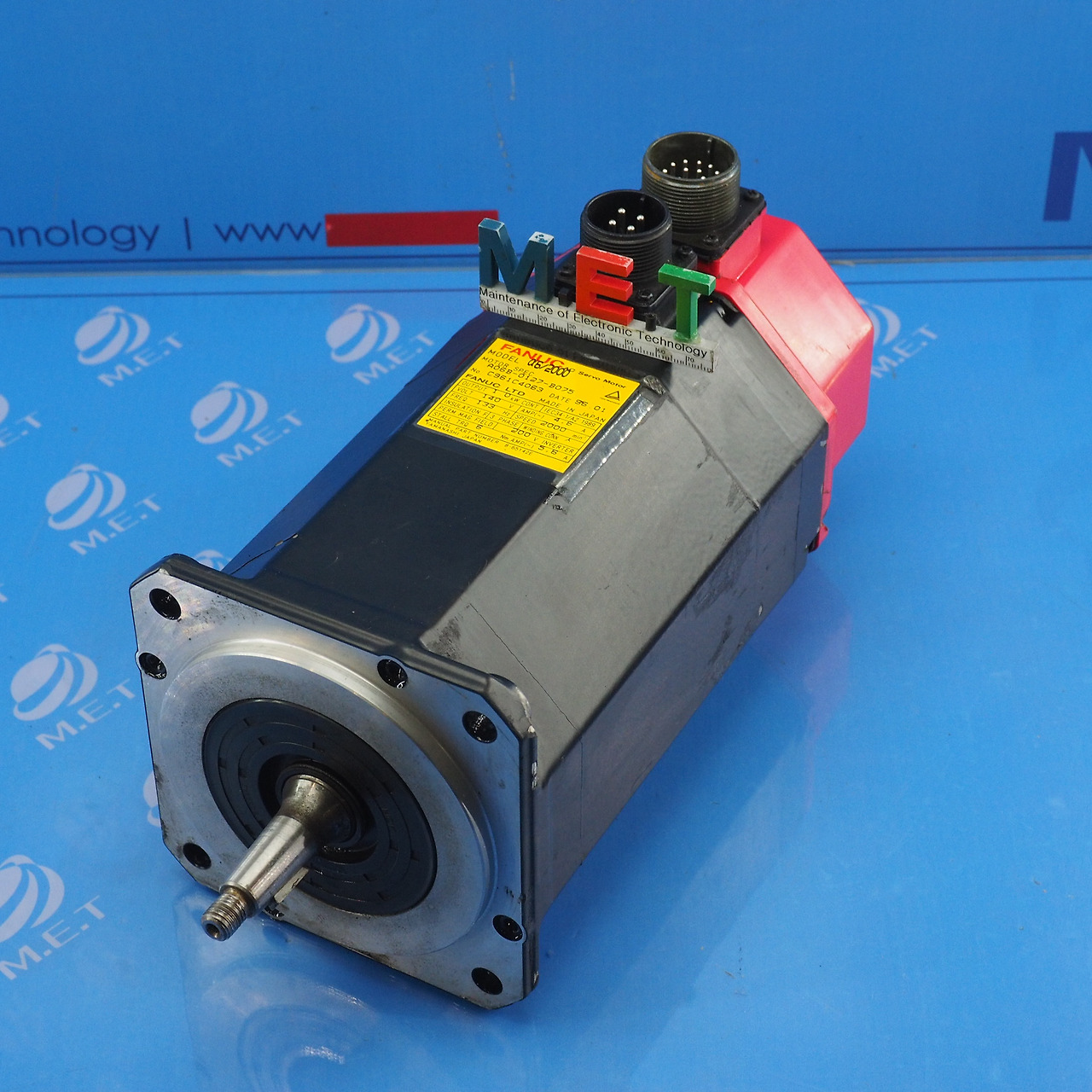 A06B-0127-B075 [MOTOR] FANUC AC SERVO MOTOR A6/2000 A06B 0127 B075 ㈜엠이티 산업 자동화 장비 수리 판매 테스트 전문