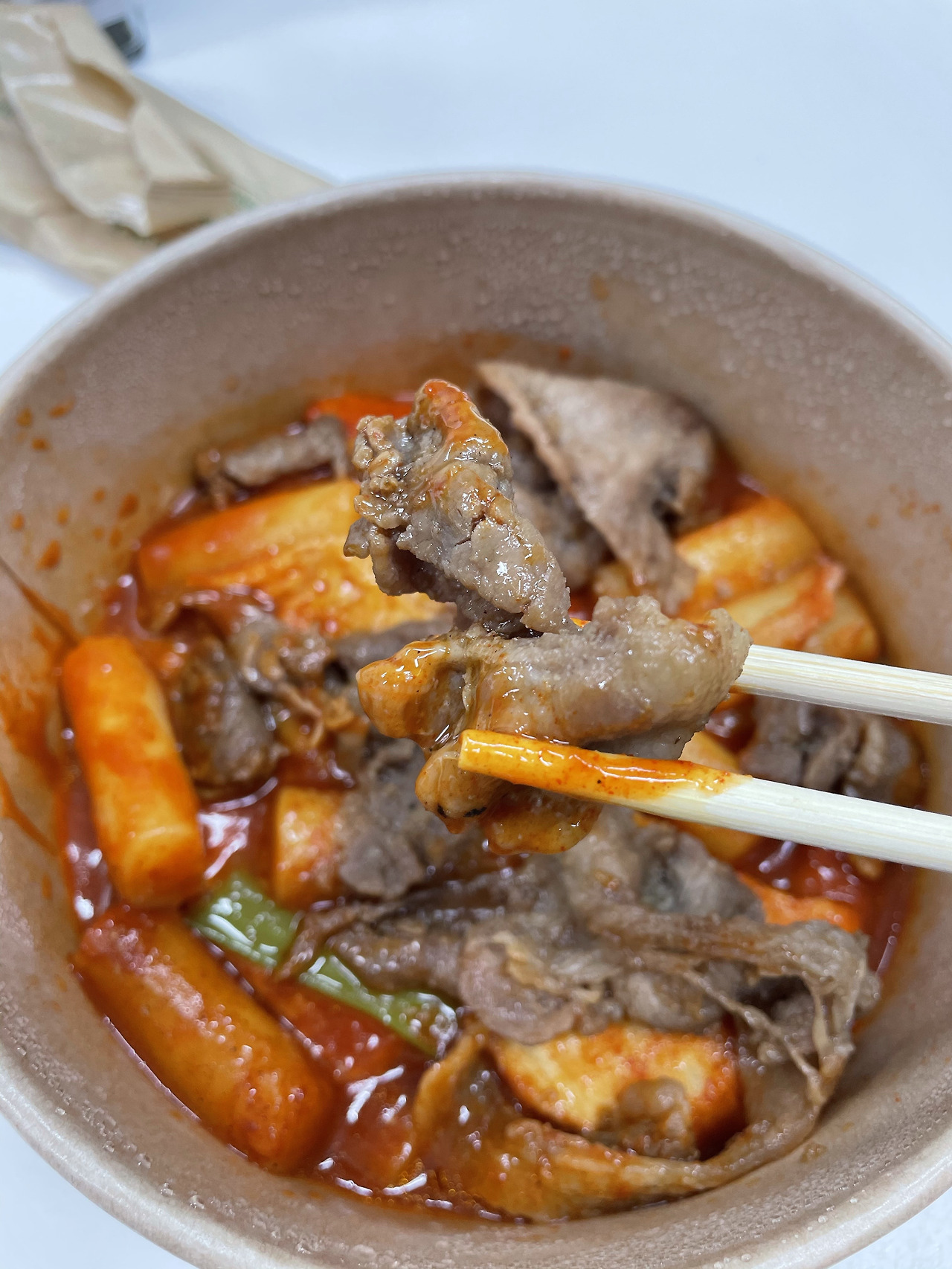 본도시락 바싹불고기떡볶이 솔직시식후기