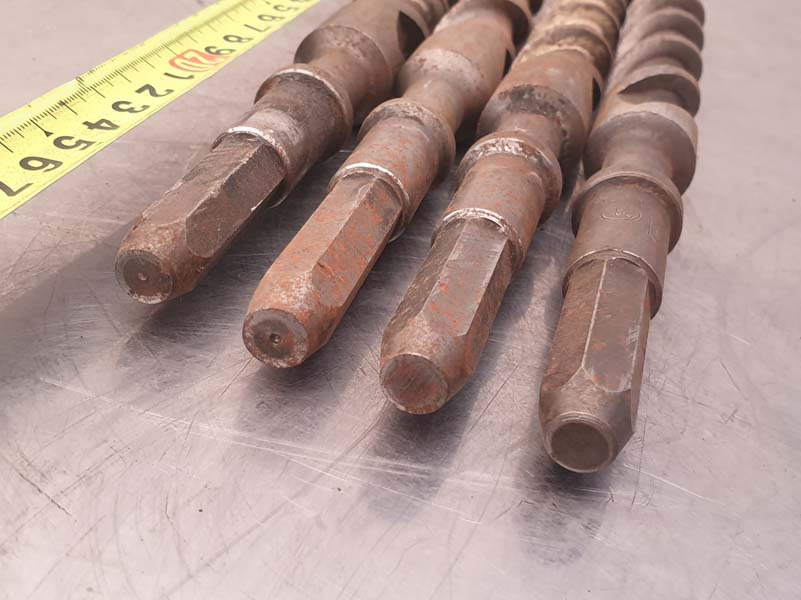 Hammer Drill Bit 콘크리트드릴 비트 2날 콘크리트 함마드릴 육각비트 길이 280mm 햄머 석재 비트날 기리육각 2