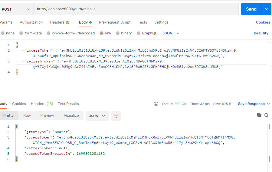 Spring Security를 활용한 JWT 로그인 구현(Access Token, Refresh Token)