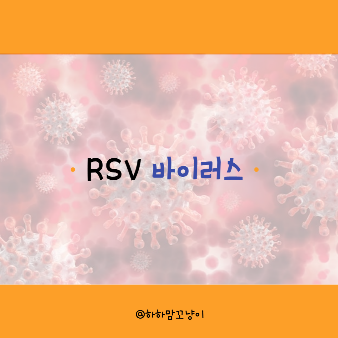 Rsv 바이러스 증상 주의해야할점 치료방법
