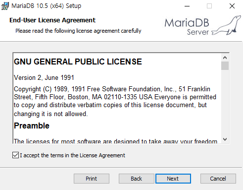 [MariaDB] 마리아디비(MariaDB) 다운로드 및 설치 방법