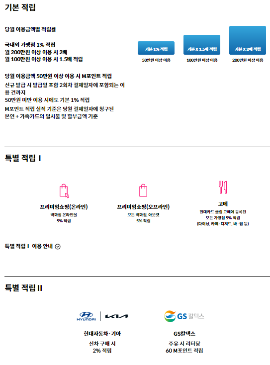 현대카드 더핑크the Pink 장단점바우처혜택 알아보자