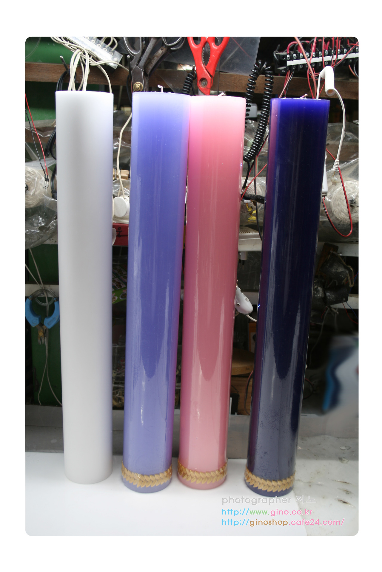 지노캔들gino Art Candle양초를연구하는사람들 2021년 성탄 대림초 조각 양초 캔들