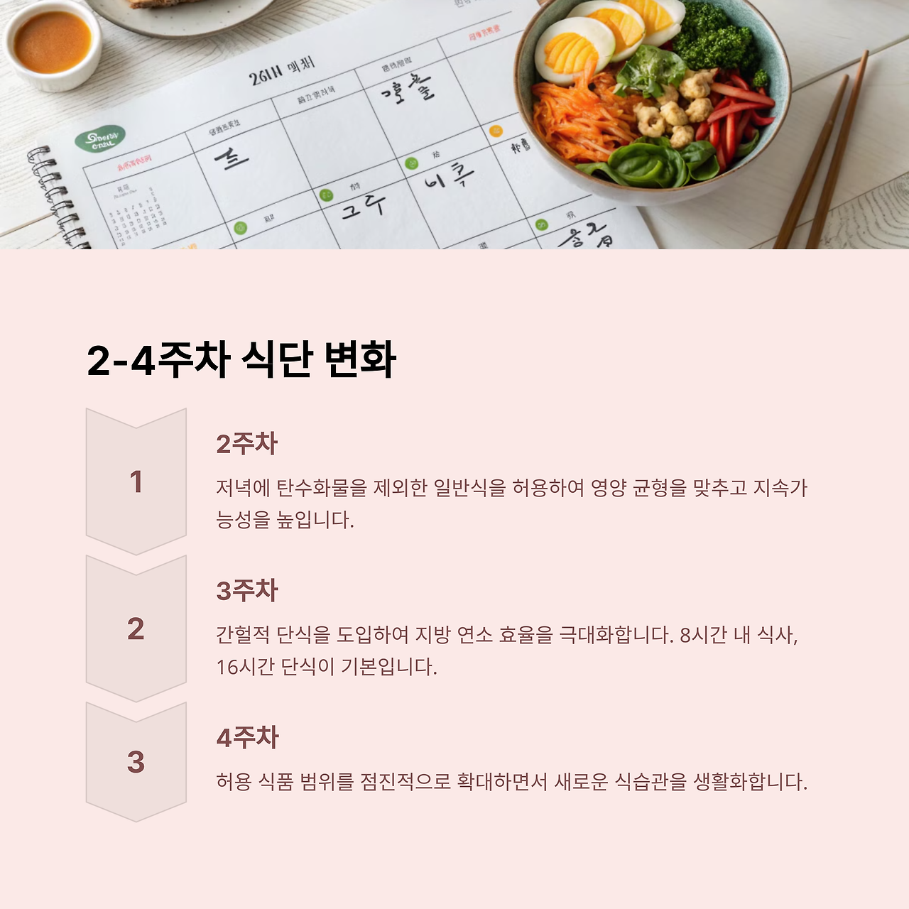 스위치온 다이어트 식단표 및 후기 방법 총정리