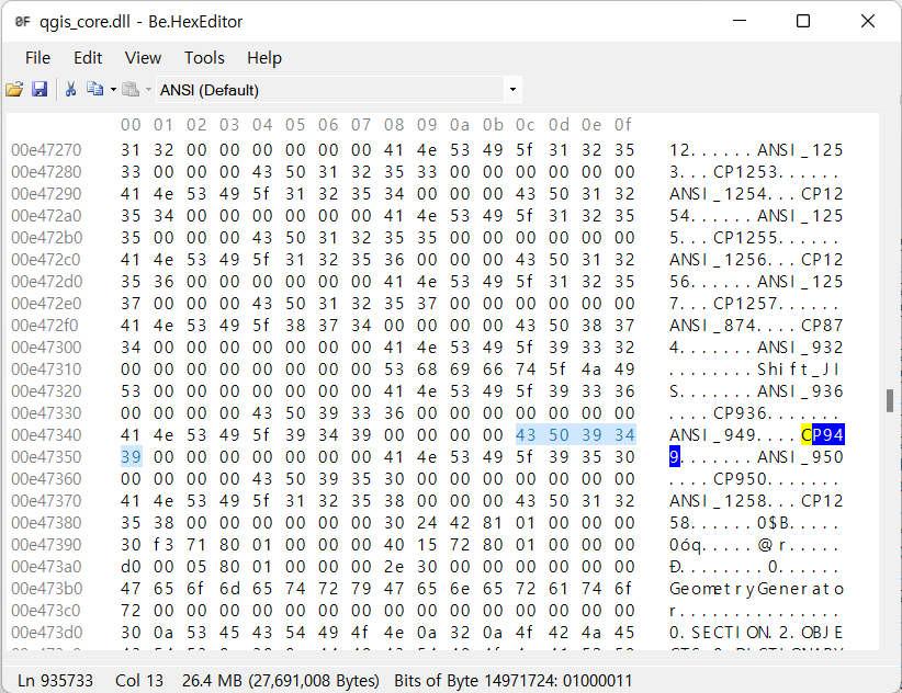 QGIS [프로젝트 DXF 내보내기]에서 CP949 사라짐 문제 해결 방법 :: OSGeo(Open Source GeoSpatial) 한국어 지부