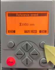 Lenze keypad X400 - How to use