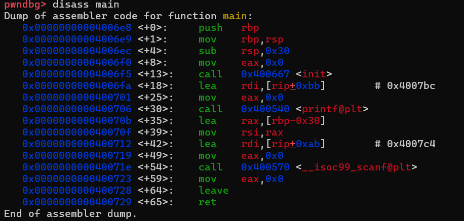 [DreamHack] Return Address Overwrite