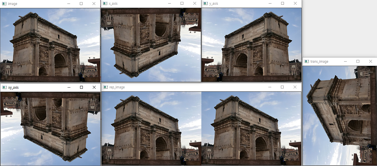[OpenCV] 기본 배열 연산 (Operations On Arrays)