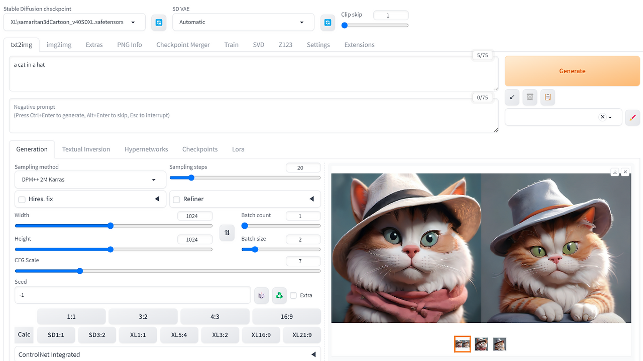 Text-to-Image(txt2img)란?