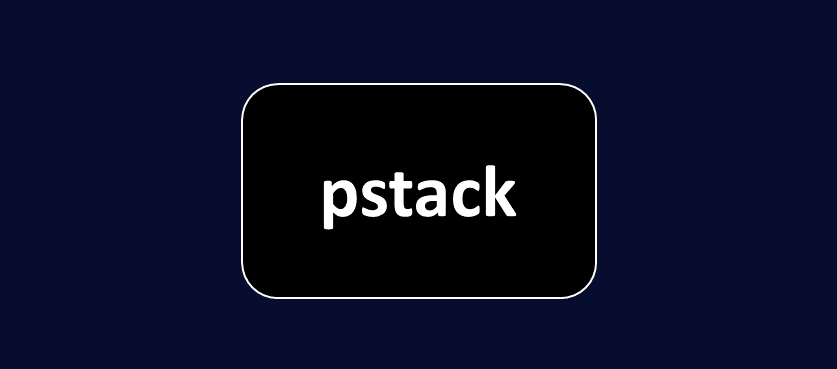 pstack: command not found