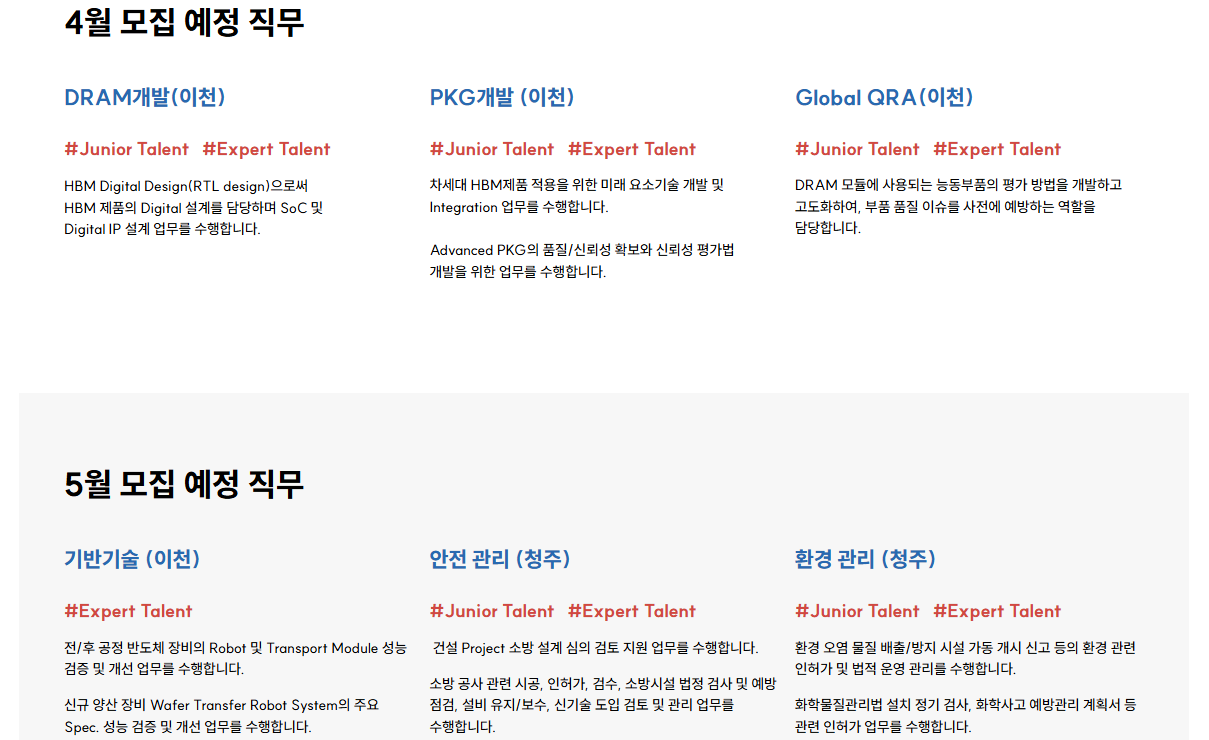 Sk하이닉스 2025년 신입 채용 일정 및 준비 가이드