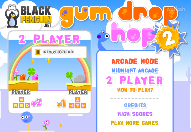 검 드롭 홉 2 (Gum Drop Hop 2) - 플래시게임 | 와플래시 게임 아카이브