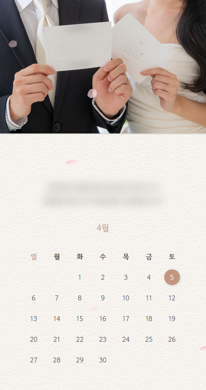 🕊️ 결혼준비 살롱드레터 모바일 청첩장 추천