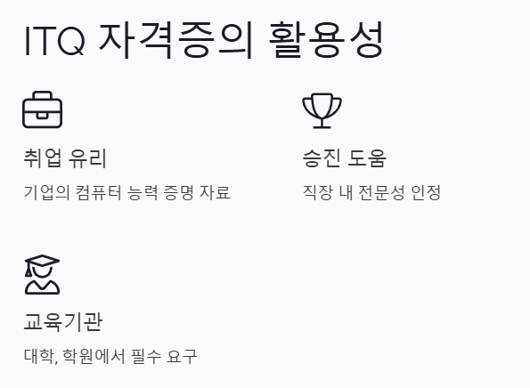 Itq 자격증 2025년 시험일정 시험준비 팁