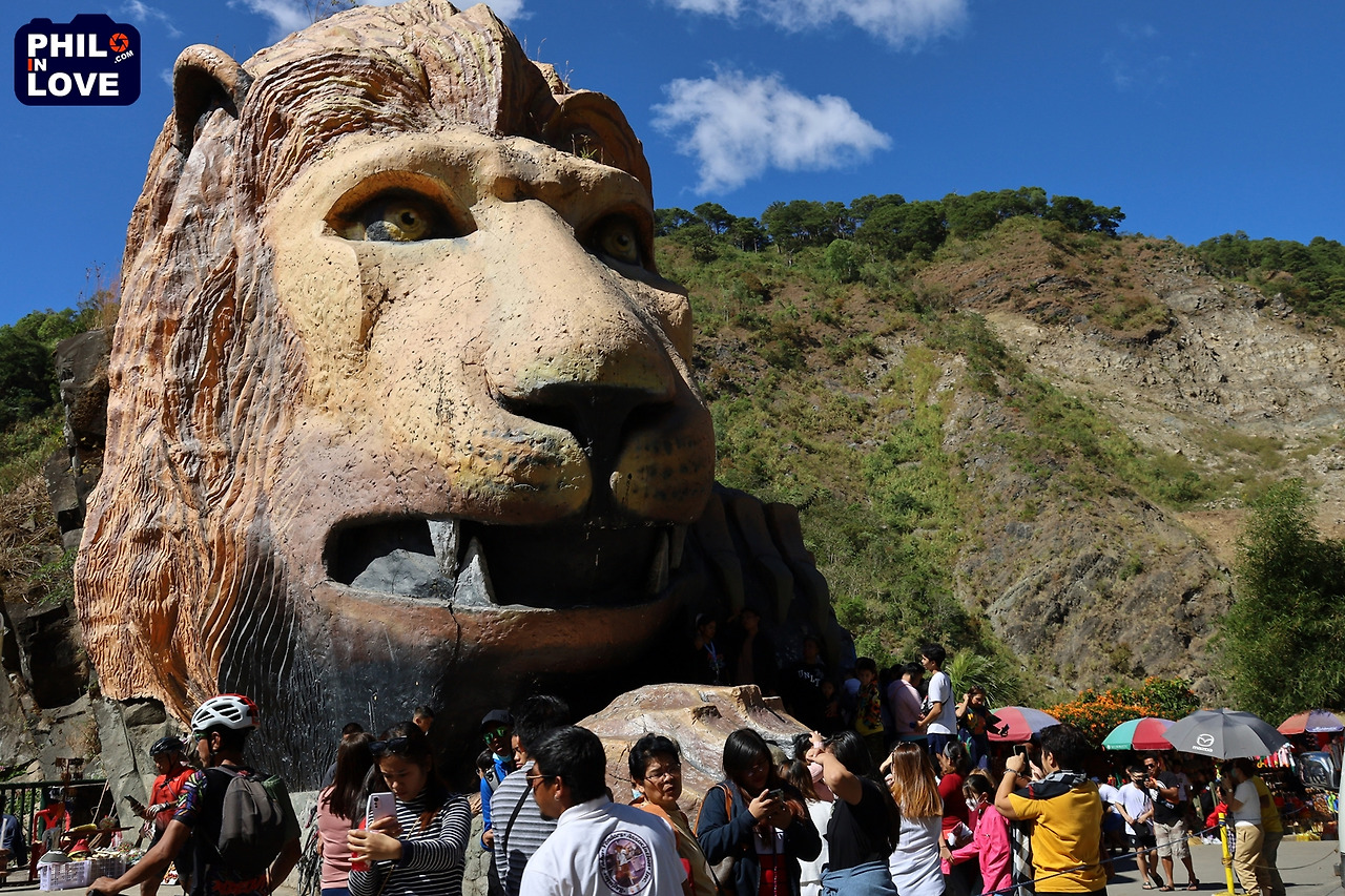 필리핀 루손섬 북부 여행 바기오의 사자상 라이언스 헤드lions Head
