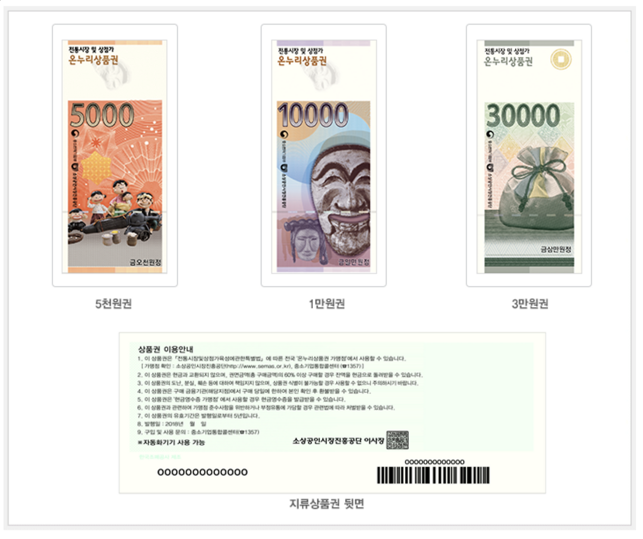 온누리상품권 온라인 사용처 및 홈페이지 알려드려요
