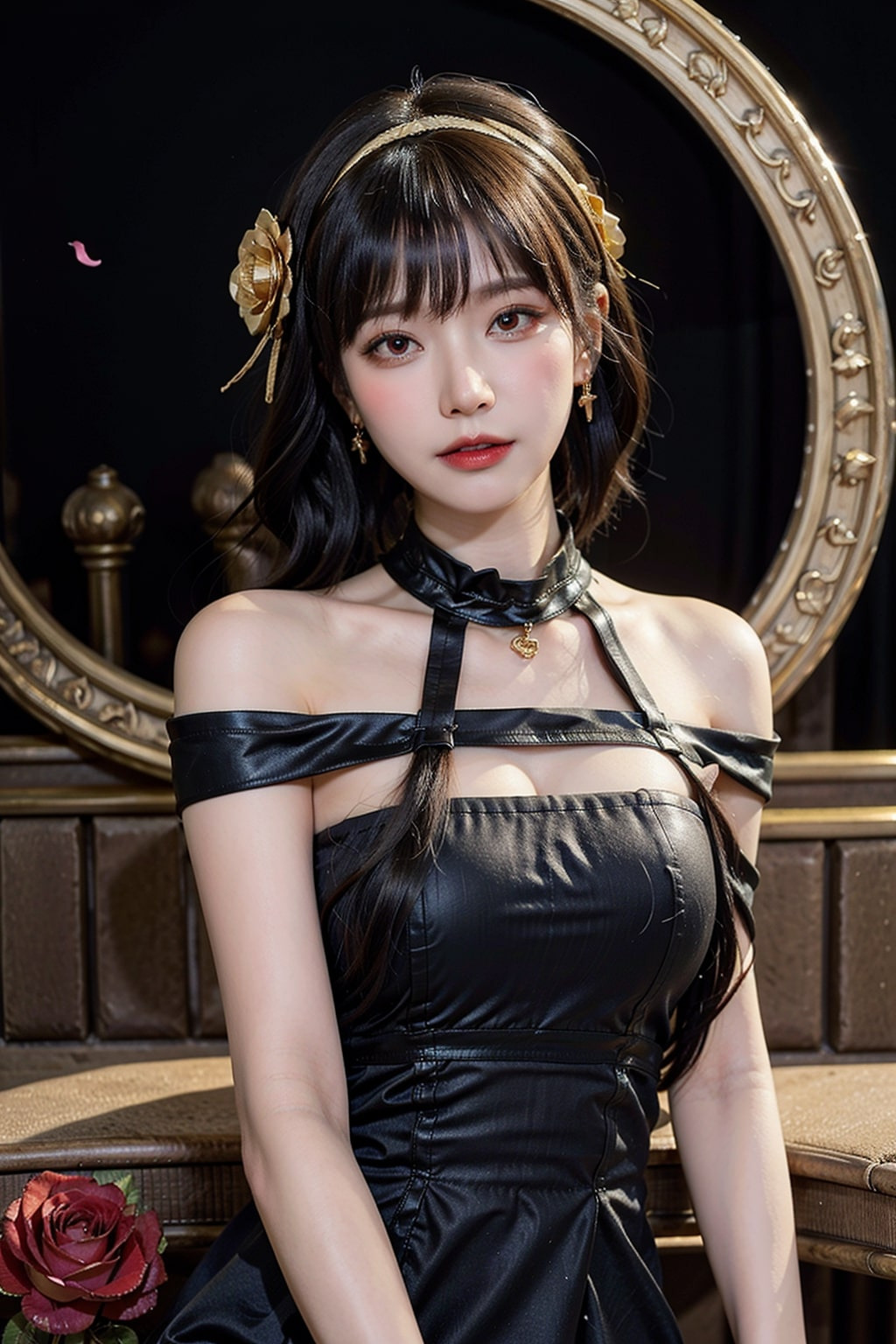 스파이패밀리 요르 포저 실사풍 코스프레 Ai