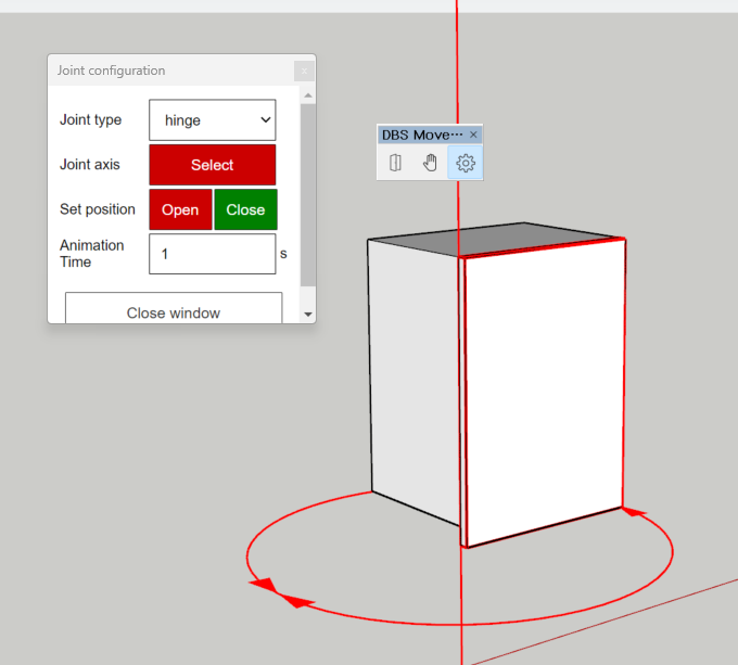 [SketchUp] 스케치업 창문, 도어를 움지게 만들어 주는 필수 루비 DBS - Move Rotate Open Close