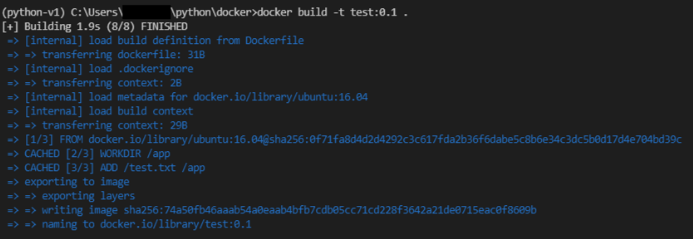 Docker build (빌드) 해보기