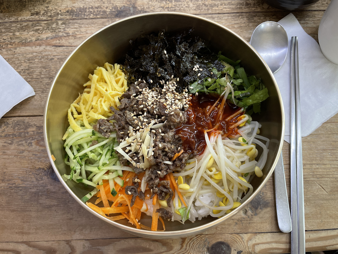 전주 한옥마을 근처 콩나물국밥 맛집 신뱅이 아침식사로도 유명한 명가