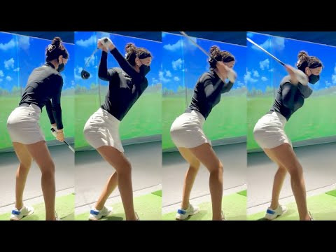 레깅 이해 되는 영상! KLPGA 프로 이은서 미녀골퍼의 골프스윙!