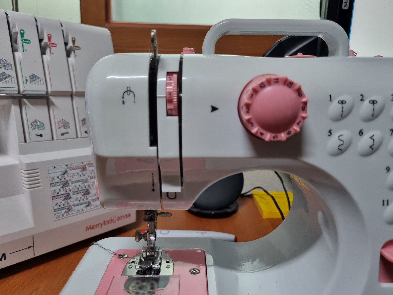 [미싱] 혼스 재봉틀 고장 A/S, hssm-1201(땀 뜨는 현상)