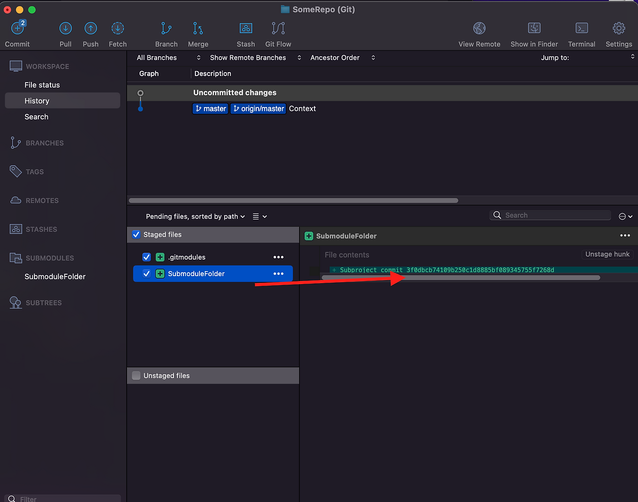 [iOS - swift] github submodule (서브 모듈), SourceTree 사용 (git submodule ...