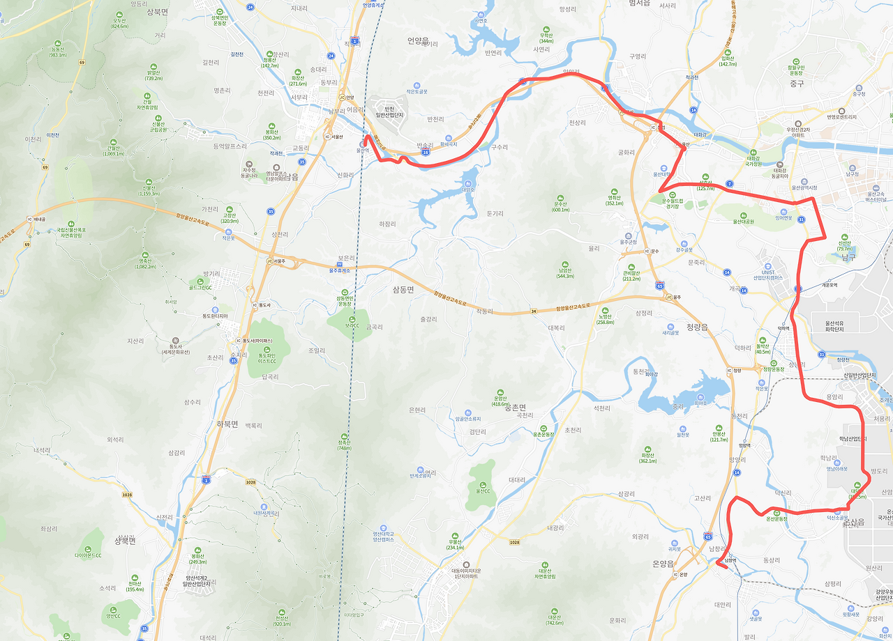 울산역 Ktx 리무진버스 시간표 및 요금 정보